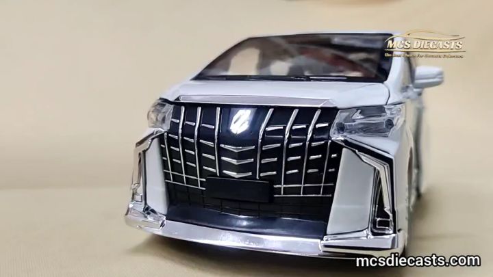 1/24 Toyota Vellfire Diecast Car Model Modellista Toyota Alphard Car ...