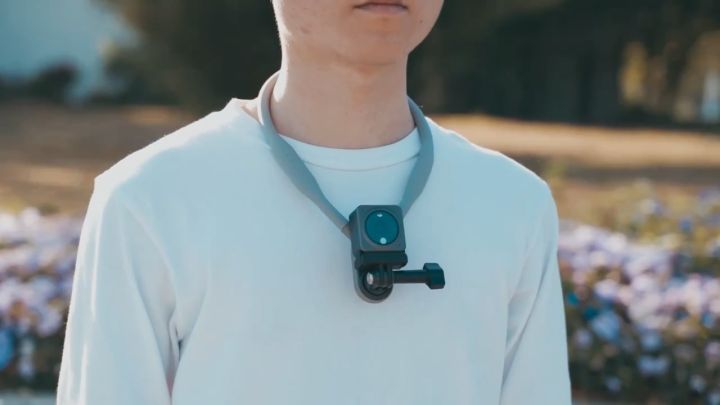 TELESIN Max Version Magnetic U-Hanging Neck Bracket Holder Mount for ...