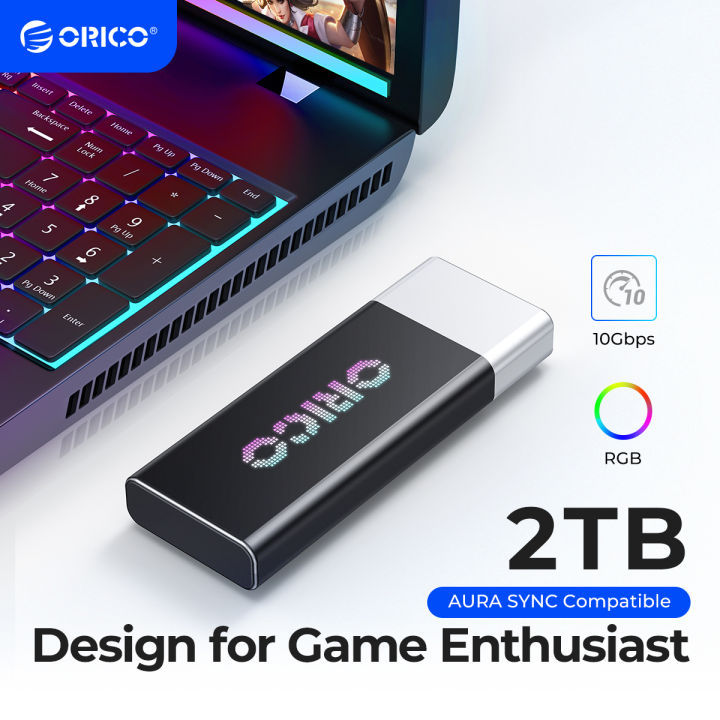 ORICO Genie 1000MB/S RGB Extreme Portable SSD External SSD 1TB USB 3.2 ...