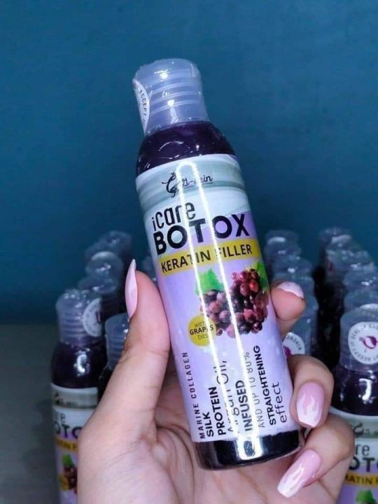 ICARE BOTOX KERATIN FILLER 80% STRAIGHTENING (FDA APPROVED) | Lazada PH