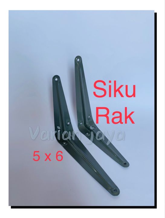Besi siku rak 5 x 6 shelf bracket siku L | Lazada Indonesia