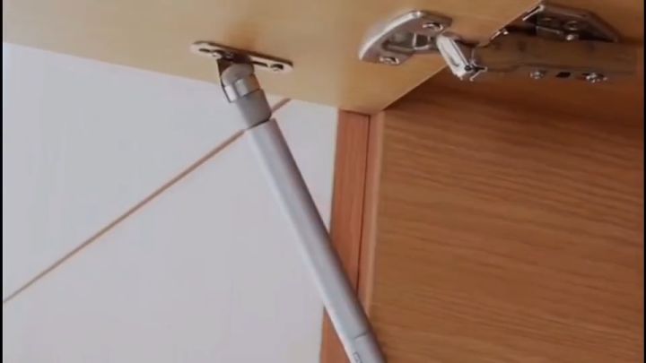 Hydraulic Rod Pneumatic Lift Gas Strut Cabinet Door Stay Cabinet For ...