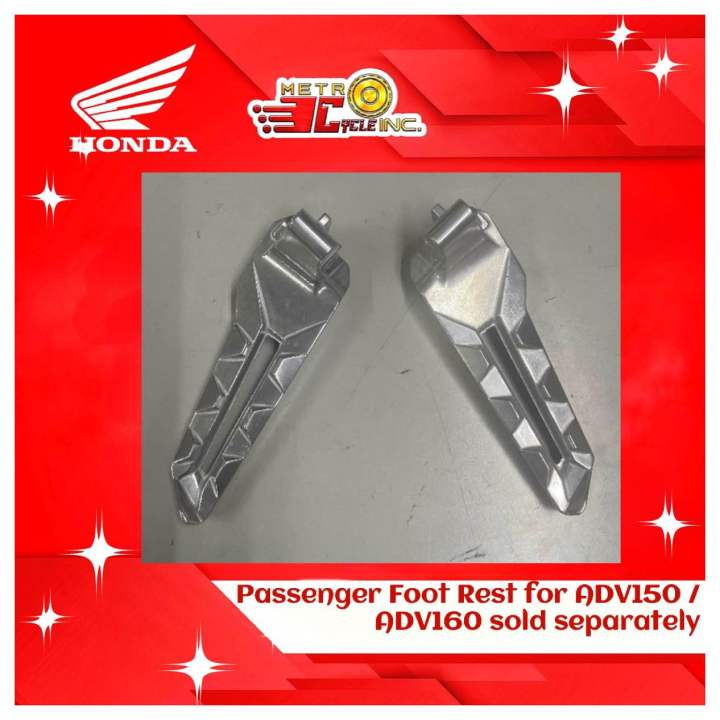 Honda Genuine Passenger Foot Rest for ADV150 / ADV160 sold separately ...