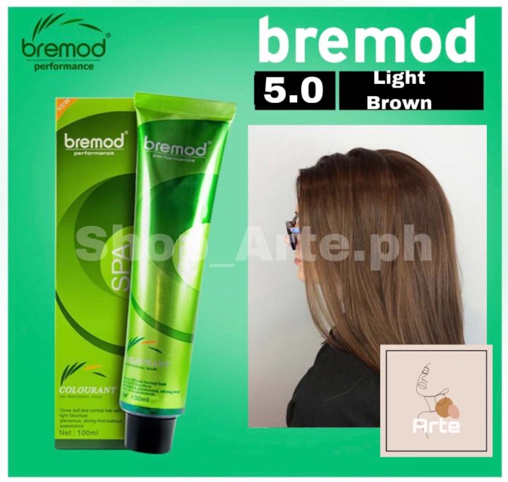 BREMOD 5.0 LIGHT BROWN Hair Colorant Set | Lazada PH