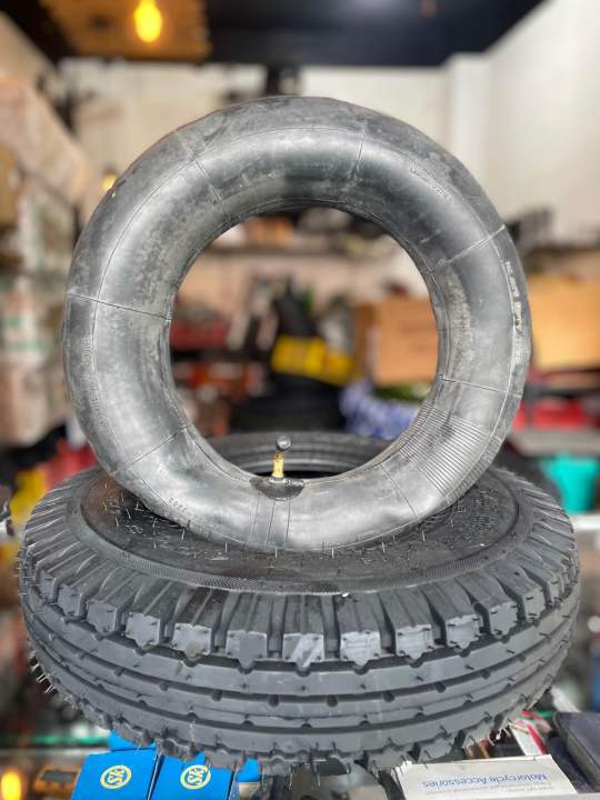 400-8 BAJAJ RE TVS PIAGGIO CARUZA Tire ( LEO TUBE-TYPE ) | Lazada PH