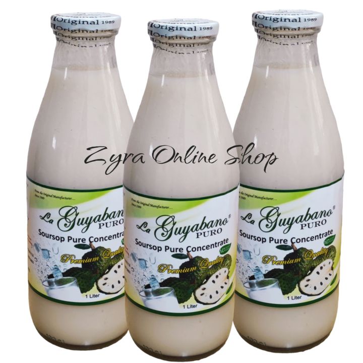 1pc NO SUGAR ADDED LA GUYABANO JUICE CONCENTRATE | Lazada PH
