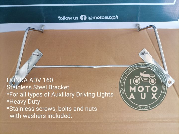 Honda ADV 160 Stainless MDL Bracket Heavy Duty | Lazada PH