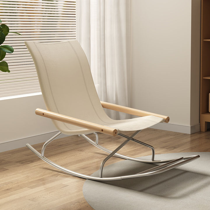 Rocking Chair Adult Recliner Bean Bag Sofa Living Room Home Casual ...