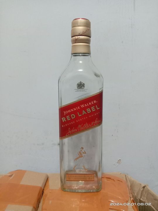 Botol bekas Red label 750ml Non Box | Lazada Indonesia