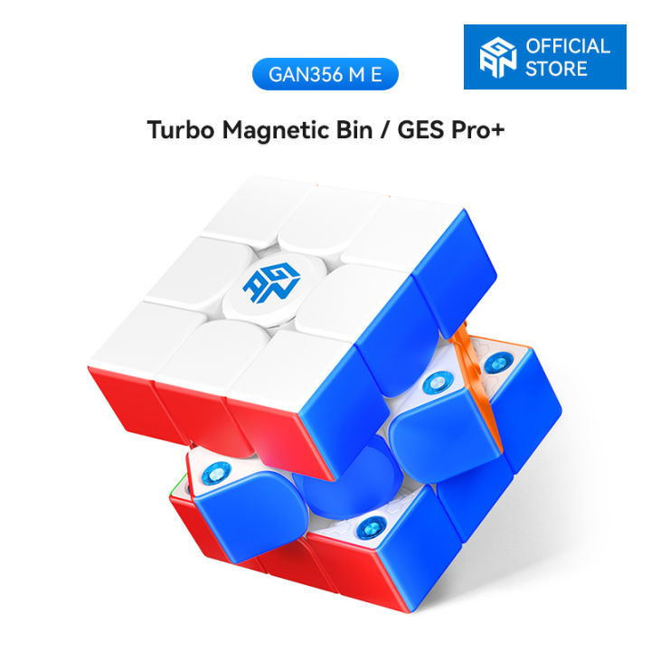 [GAN Official Store] GAN 356 ME 3x3 Magnetic Speed Cube Stickerless ...