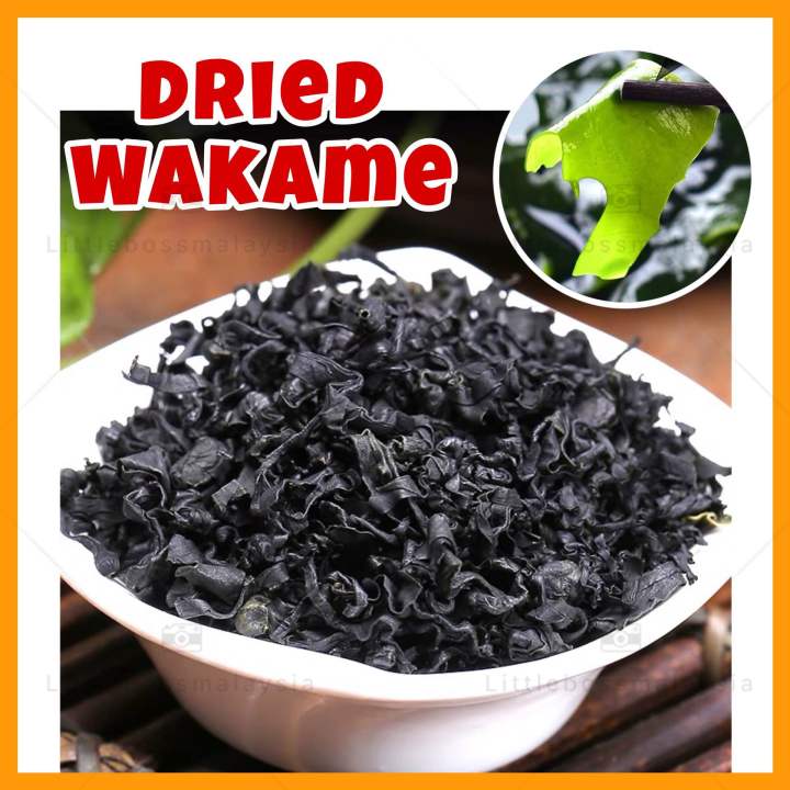 裙带菜/海带 Dried cut Wakame seaweed / Korean Wakame/Miso soup/Dried Kelp ...