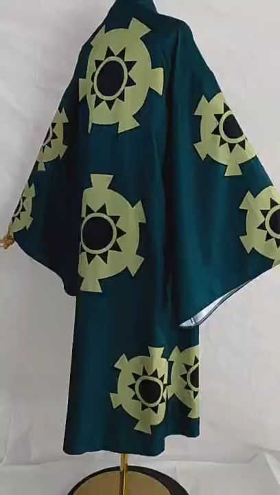 Roronoa Zoro Cosplay Costume Anime One Piece Cloak Robe Wano Country ...