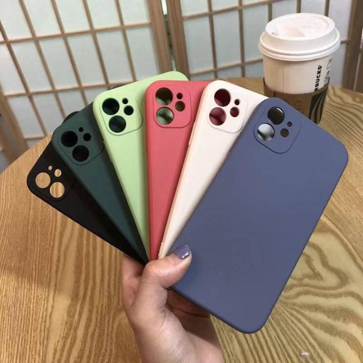 Casing For Samsung Galaxy A06 A05 A04 5G 2024 Phone Case Liquid Silicone Rubber Square Soft Case ...