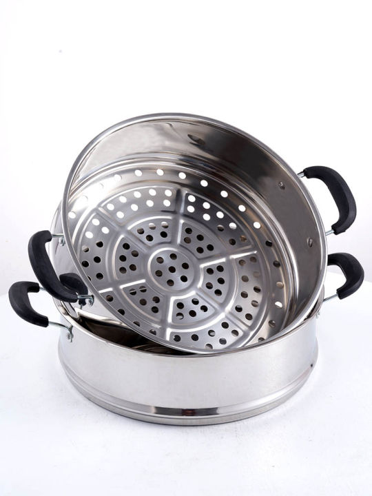 Steamer Heightened Thickened Stainless Steel Steamer Integrated Steamer ...