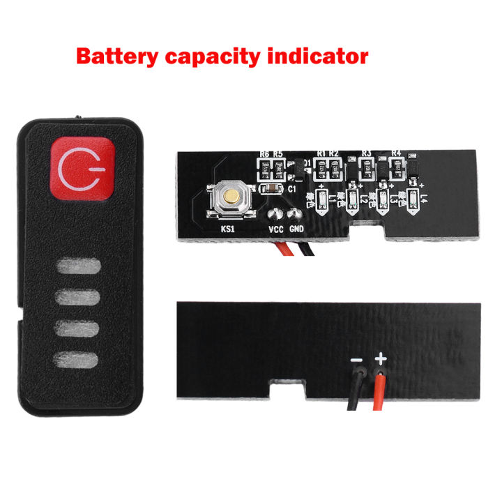 5S 18V 21V Battery Level Indicator Lithium Battery Level Indicator ...