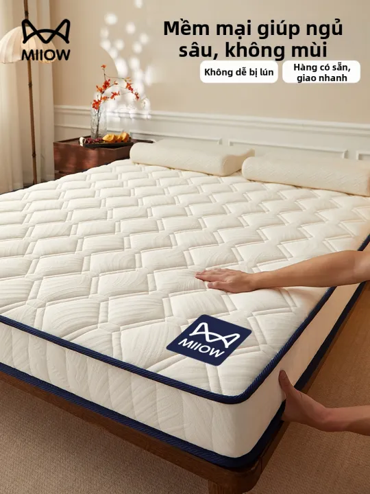 MiiOW | Nệm Bọt Nhớ Hình Chống Khuẩn cho Sinh Viên Ký Túc Xá | Lazada.vn