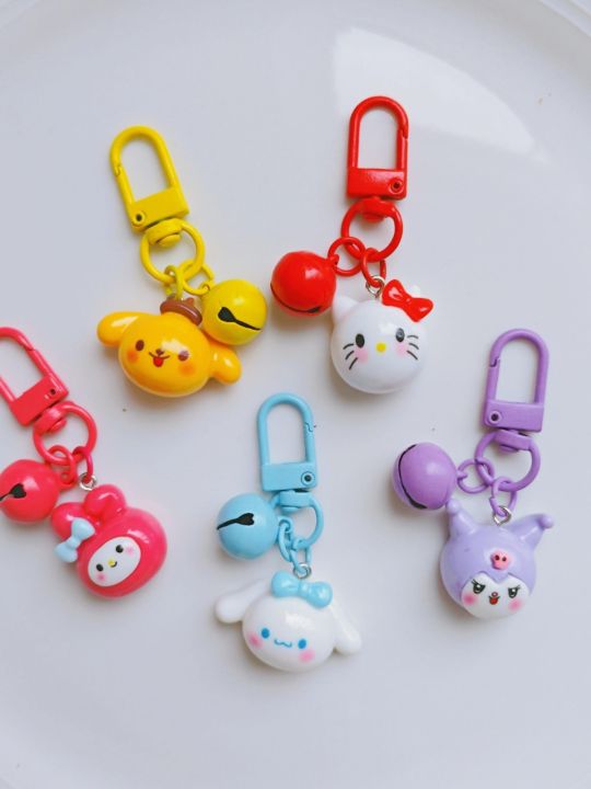 Cute Cartoon Keychain Pendant Student Backpack Friend Gift Resin ...