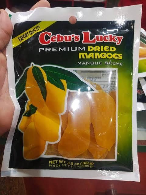 Dried Mango Cebu Lucky premium Dried Mangoes Mangga 100g | Lazada PH