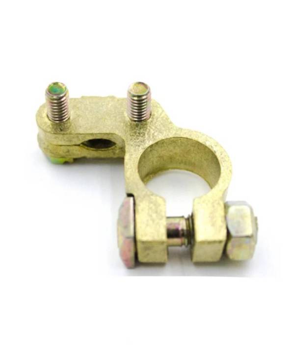 ขั้วแบตเตอร์รี่ทองเหลือง ขั้ว + / ขั้ว - DKKK | Lazada.co.th