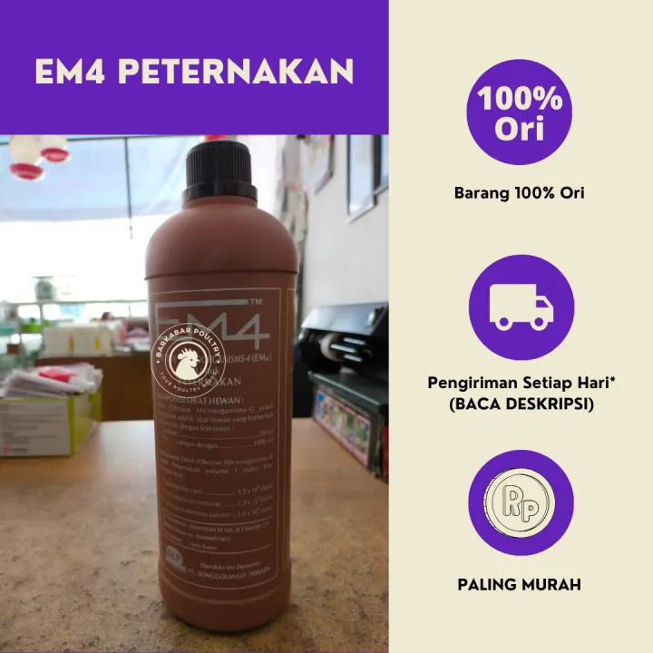EM4 (Effective Microorganism) 1 Liter | Lazada Indonesia