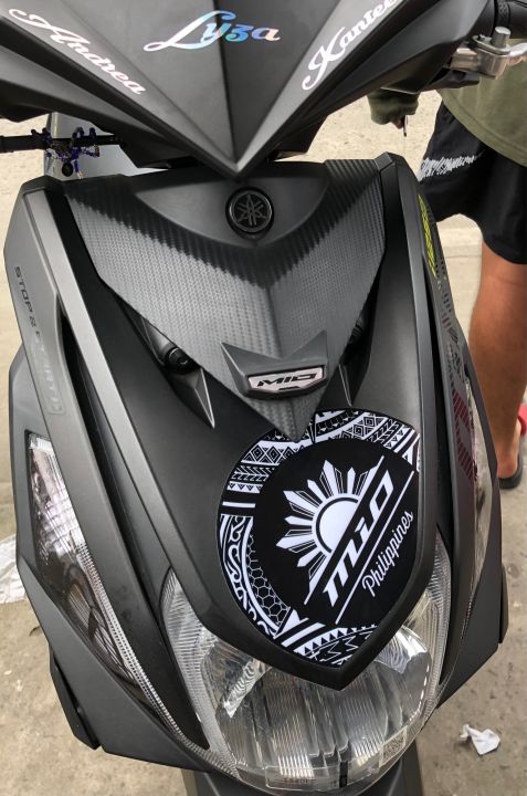 Mio 125i M3 front panel sticker #findurtrip design. | Lazada PH