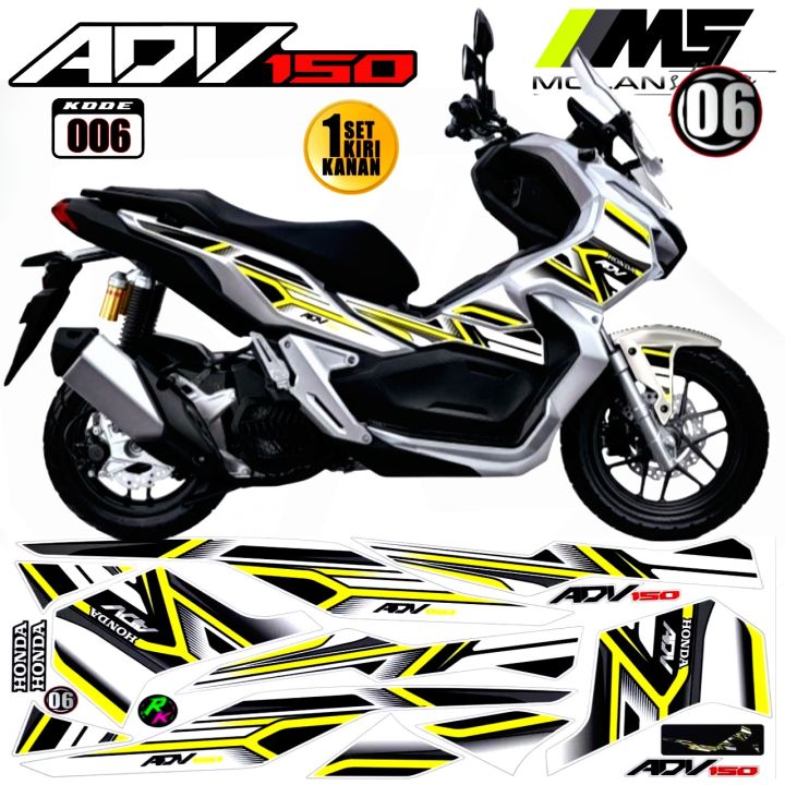 Decal Sticker Striping Variasi Honda ADV 150 2019-2021 /ADV 150 OLD ...