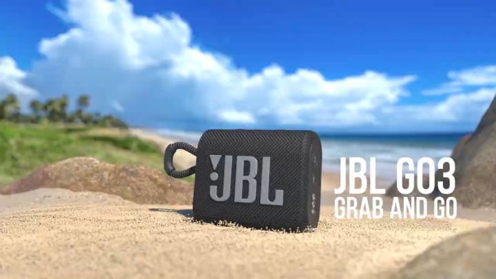 JBL Portable Waterproof Speaker IP67 Dustproof Go 3 for Outdoor ...