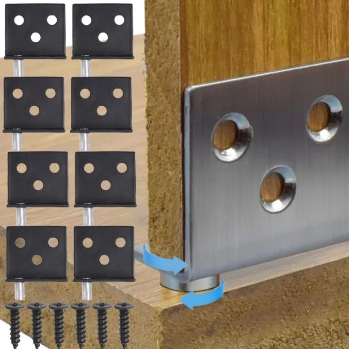 Stainless Steel Concealed Hinges Invisible Cabinet Up and Down Door ...