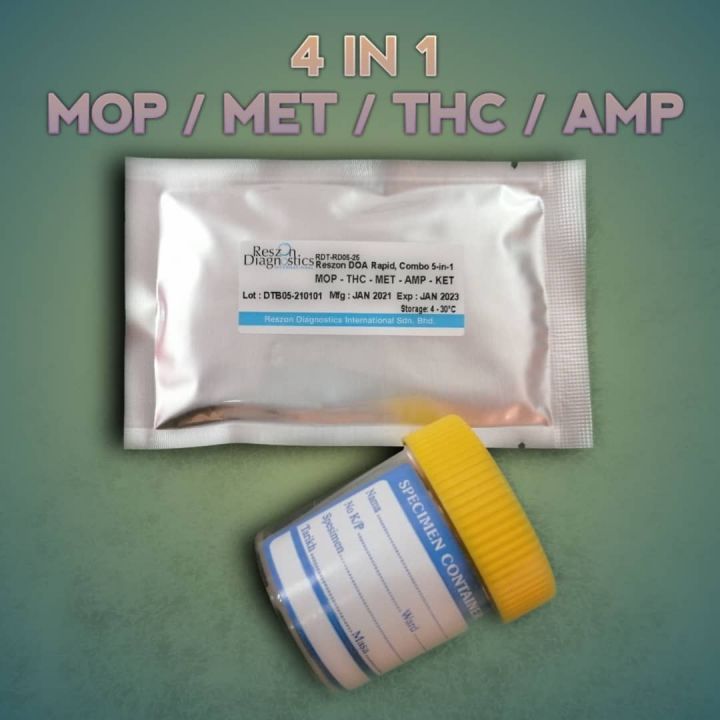 URIN TEST KIT 4 IN 1 | Lazada