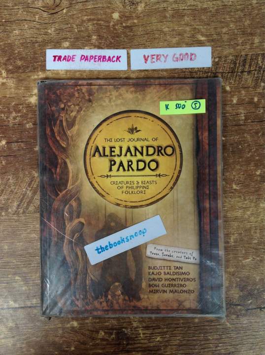 The Lost Journal of Alejandro Pardo: Creatures of Philippine Folklore filipiniana graphic myth ...
