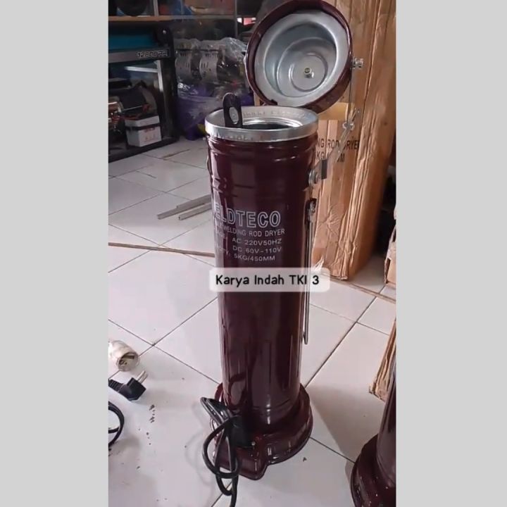 Termos Pemanas Kawat Las 5Kg Oven Kawat Las WELDTECO Welding Electrode ...