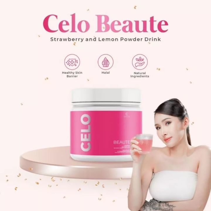 CELO COLLA PLUS 200 GRAM STRAWBERRY LEMON KOLAGEN COLLAGEN | Lazada ...
