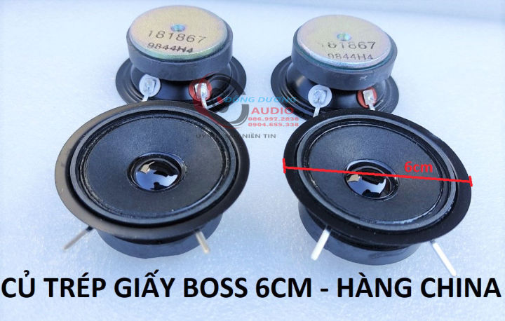 GIÁ 1 ĐÔI - LOA TREBLE LẮP THÙNG BOSS 6CM HÀNG CHINA - LOA TÉP GIẤY 6CM ...