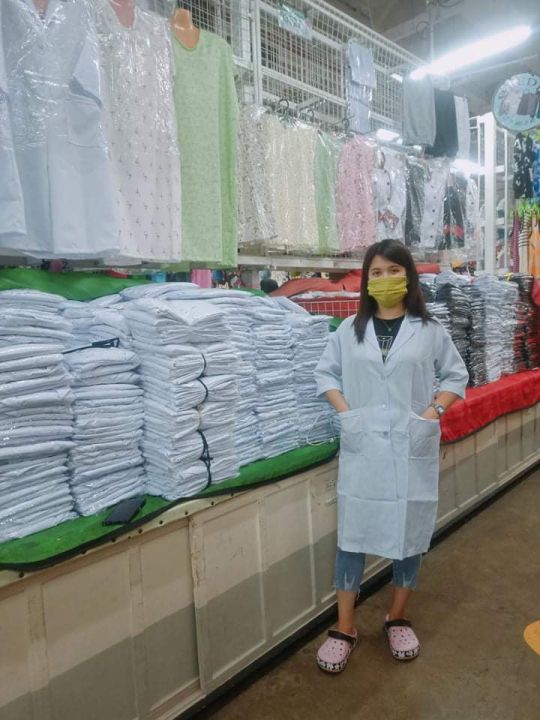 Laboratory Gown 3/4 and Long Sleeve for Men and Women Katrina Cloth ...