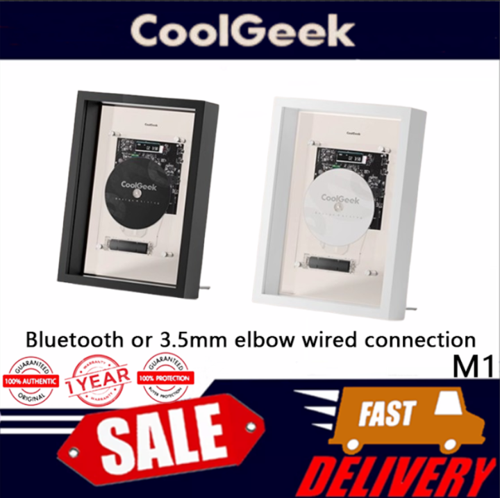 CoolGeek M1 Music Photo Frame CD Player Dynamic Hanging Drawing ...