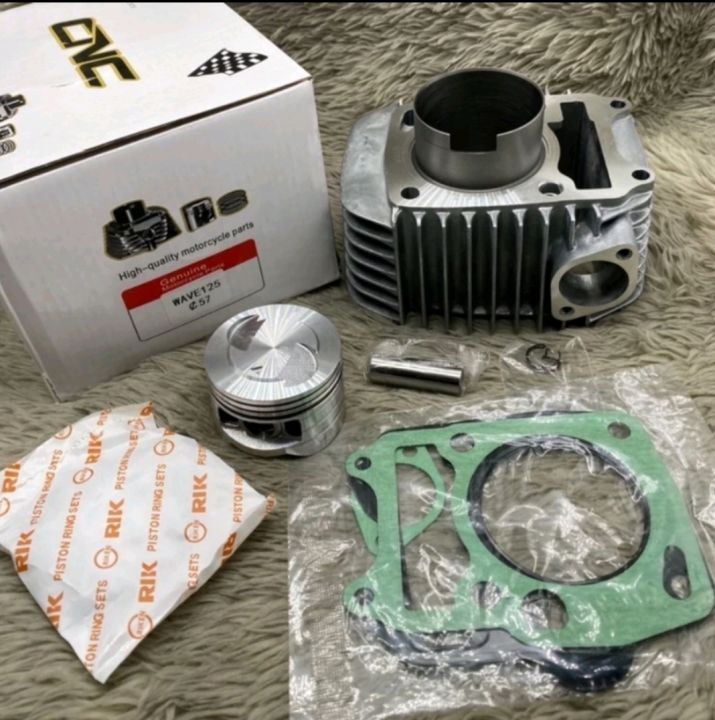 CNC CYLINDER BLOCK SET STANDARD FOR WAVE 125 FI | Lazada PH