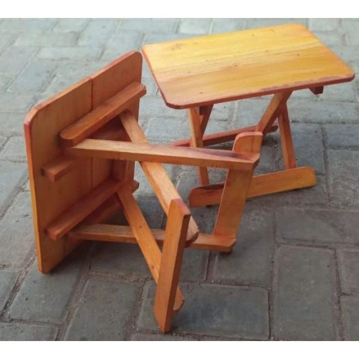 MEJA LIPAT KAYU / REHAL MEJA TAKLIM KAYU PLITUR | Lazada Indonesia