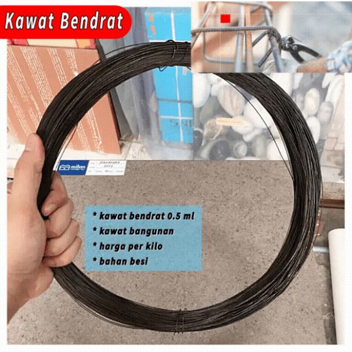 KAWAT BENDRAT 1kg KAWAT BETON KAWAT IKAT BETON KAWAT BENDRAT | Lazada ...