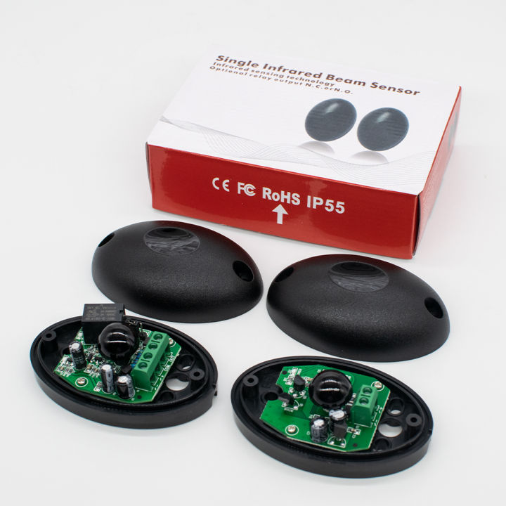 12V-24v DC Infrared Photocell Sensor Beam for Sliding Gate Opener ...