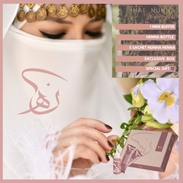 READY STOCK FAST SHIPPING inai nunha by Neelofa warna cantik kekal lama ...