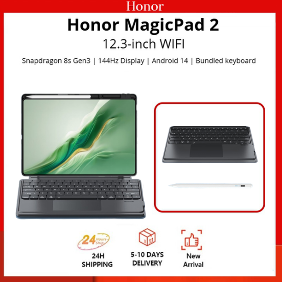 HONOR MagicPad 2 Tablet Snapdragon 8s Gen3 12.3'' LCD 144Hz 3000*1920 Resolution 10050mAh 66W ...