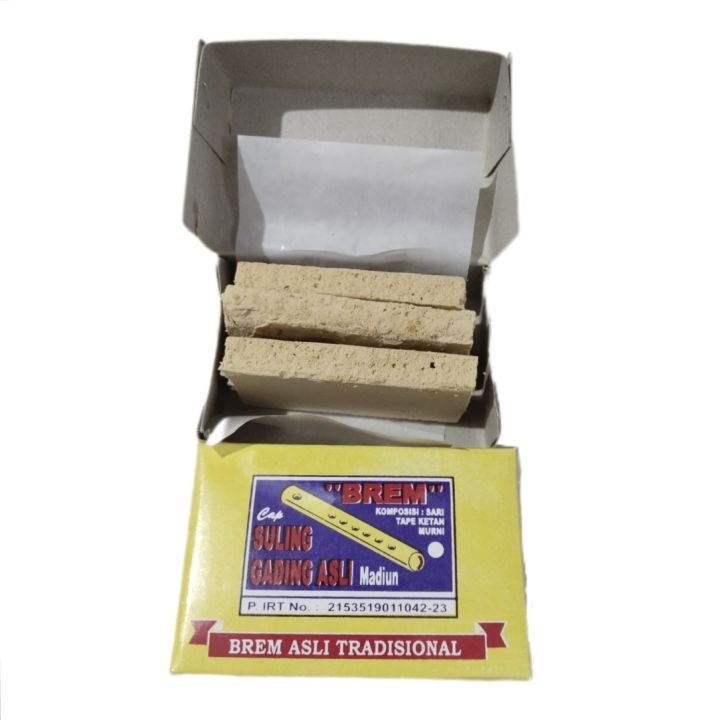 Brem Asli Madiun Cap Suling Gading Isi 3 Oleh Oleh Khas Tradisional ...