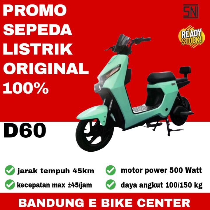 Sepeda Listrik Murah Uwinfly 2024 D60 450W Sepeda Listrik Uwinfly ...