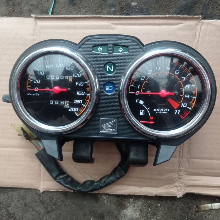 speedometer spidometer kilometer honda tiger revo tirev old lama ...