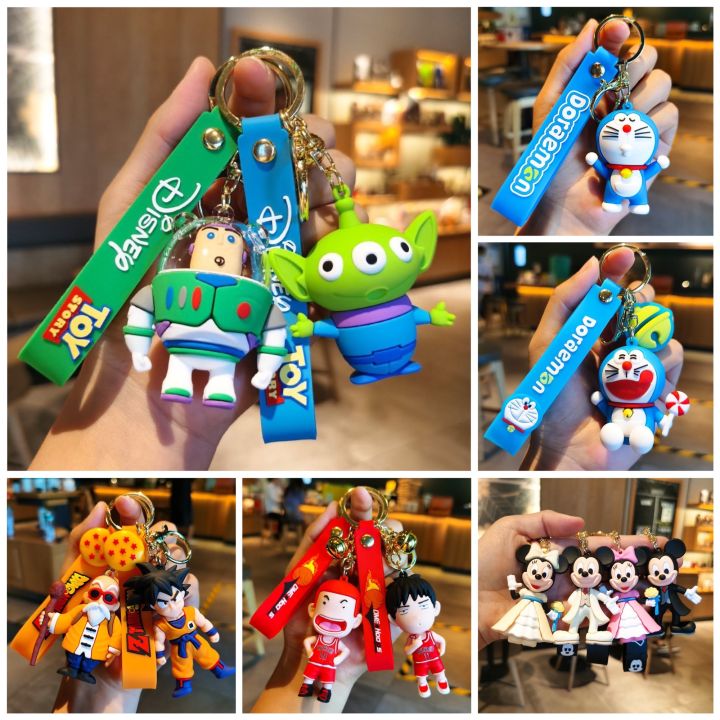 Móc Khoá Nhựa Mẫu Doraemon, Toy Story, Mickey, Minnie, Slam Dunk Nhiều ...