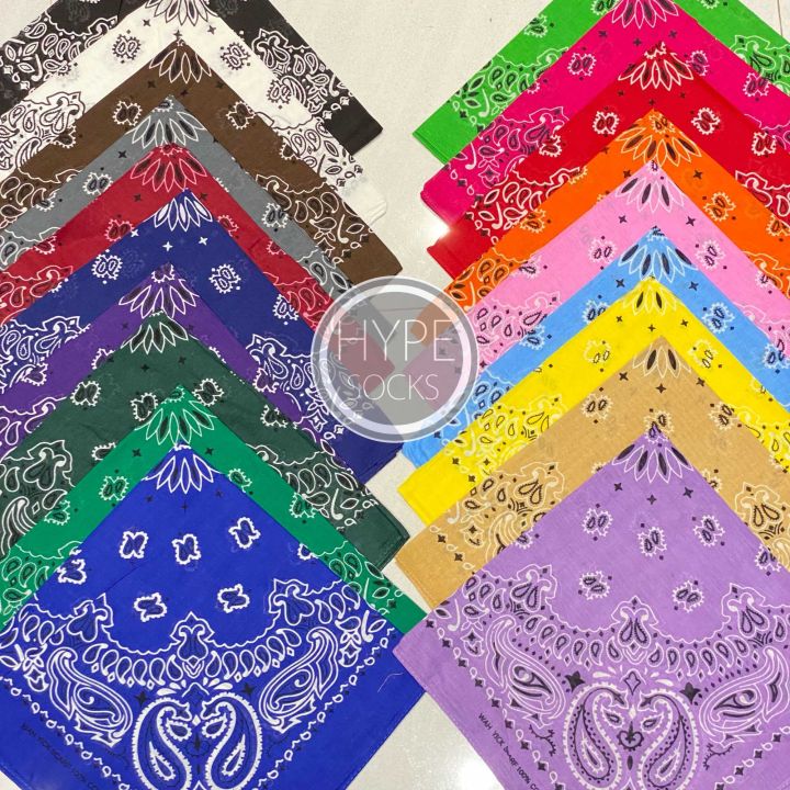 Affordable Scarf Bandana Handkerchief Panyo for Men and Women 1 piece ...