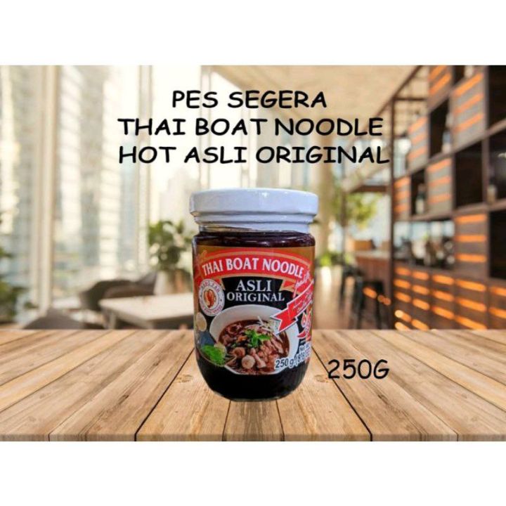 INSTANT THAI BOAT NOODLE PASTE HOT & ASLI ORIGINAL | Lazada