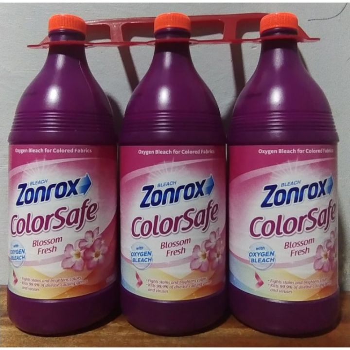 Zonrox Bleach Color Safe Blossom Fresh 3pcs x 900ml | Lazada PH