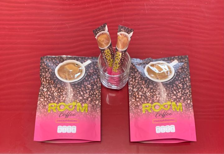 Room Coffee กาแฟควบคุมน้ำหนัก ใน 1 แพ็ก มี 10 ซองเล็ก ของแท้ 100 % | Lazada.co.th