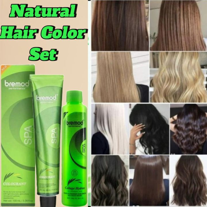 Natural Hair Color Set with Oxi Bremod Permanent Hair Dye 100ml | Lazada PH
